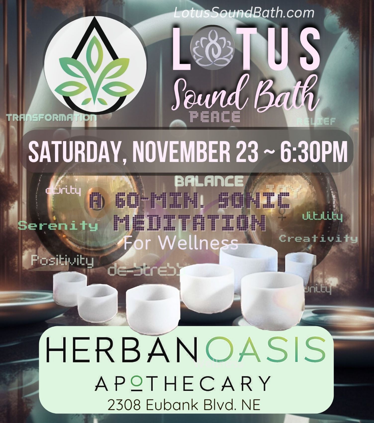 Lotus Sound Bath - Transformation Through Healing And Sound Bath